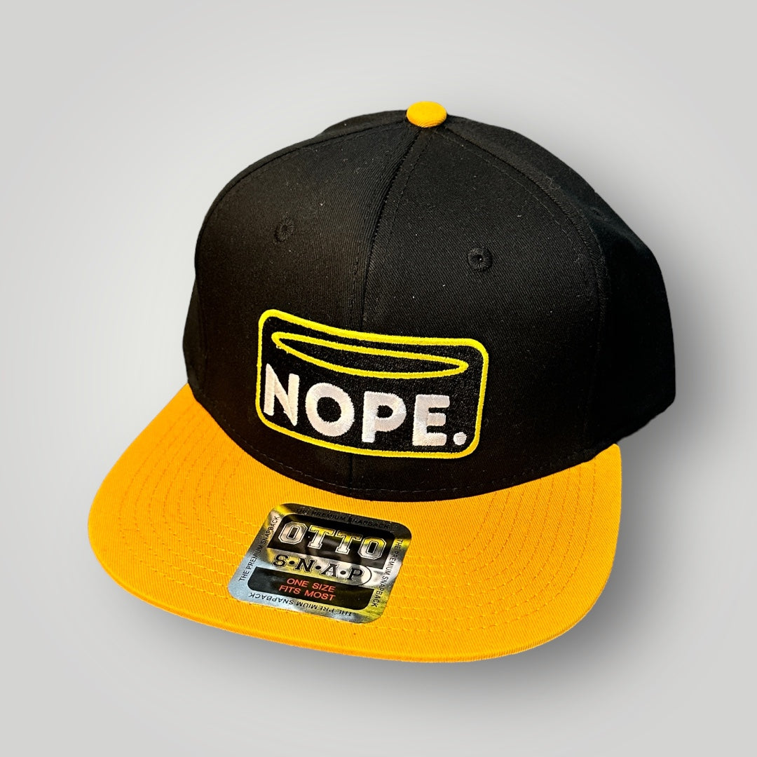 Holy Nope | Colored Embroidered Patch Hat – Markets for Christ